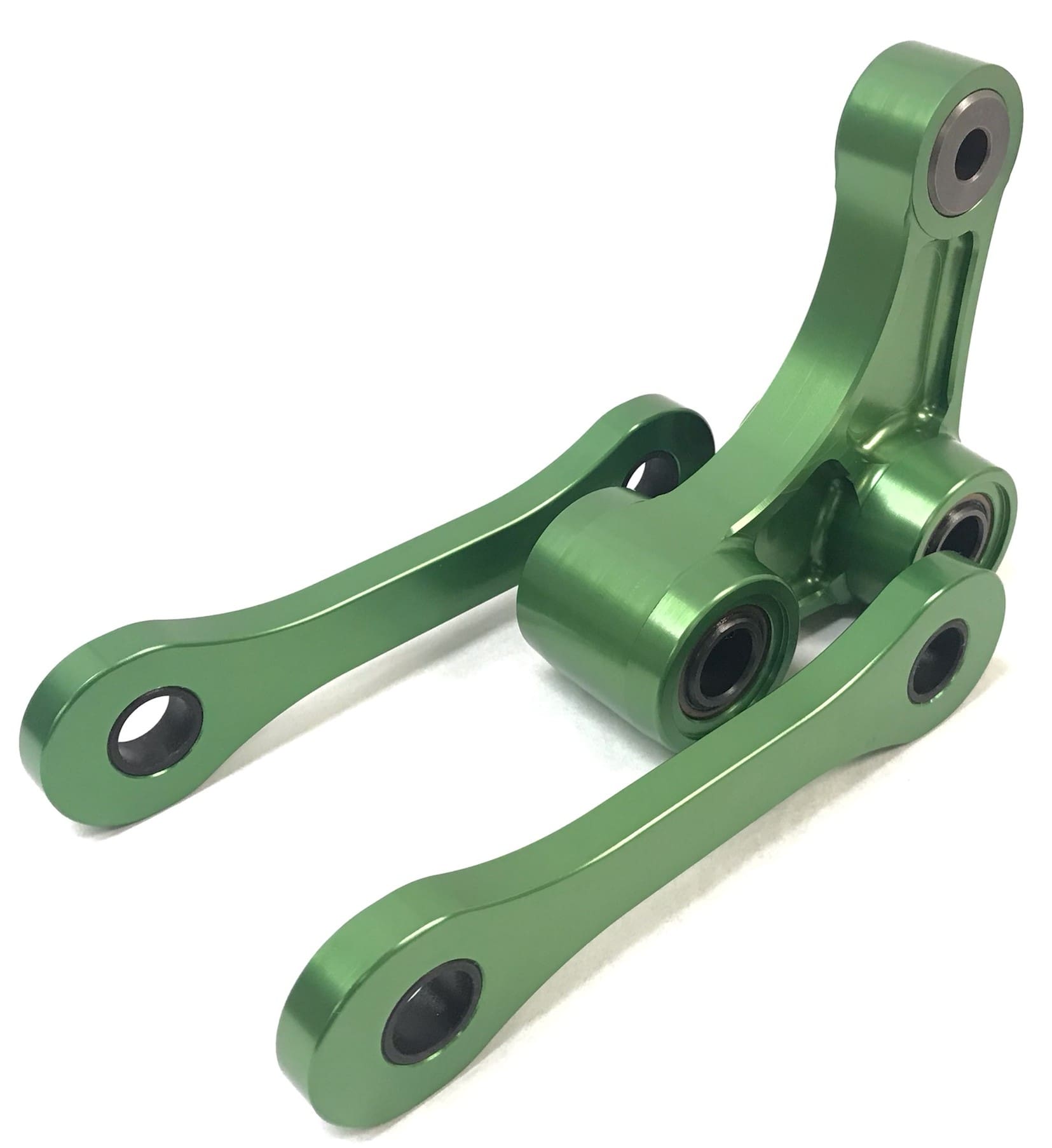 99-03 Kawasaki Kx250 linkage/Green - Basic Dimensions, Inc.